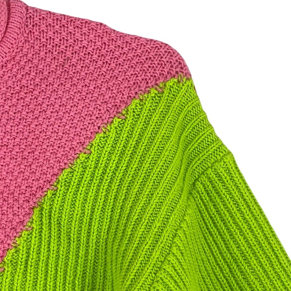 Victor Glemaud for Target Pullover Sweater Relaxed Fit Pink/Green Size ...