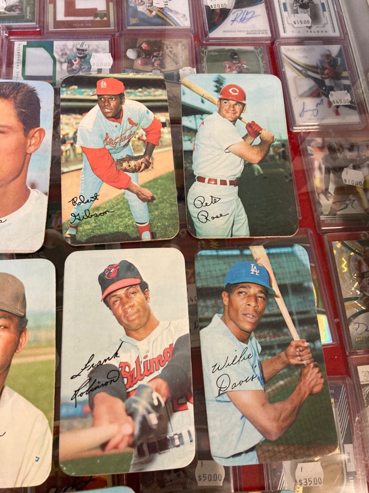 1970 Topps Super Baseball Complete Set 42 Cards PSA 8 Boog Powell Nice ...