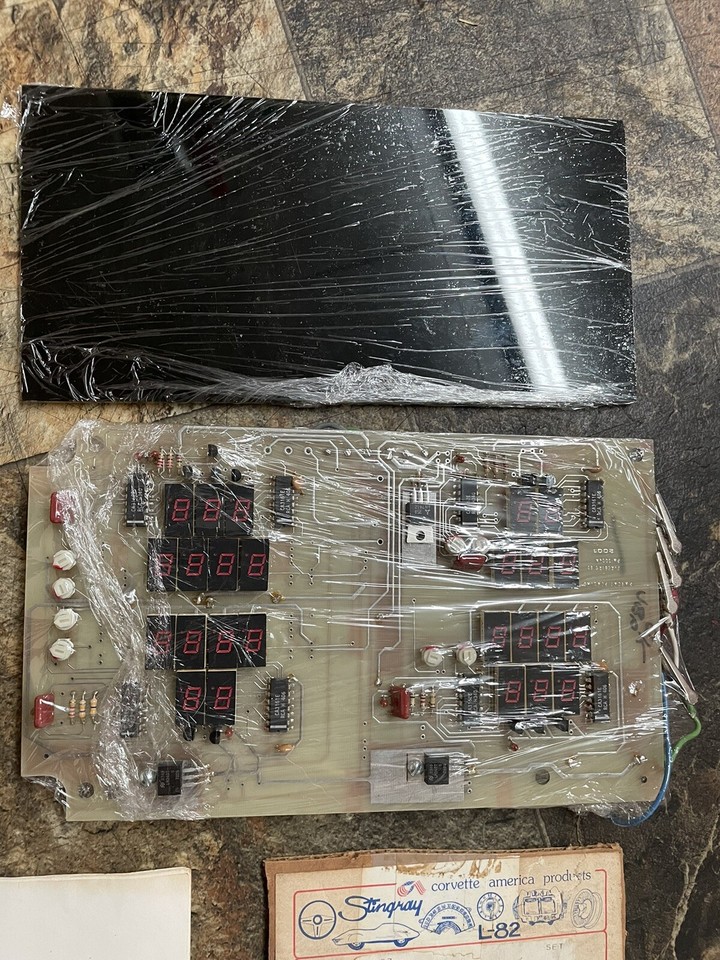 NOS 1982-1985 FIREBIRD TRANS AM DIGITAL DASH GAUGES PANEL SPEEDOMETER ...