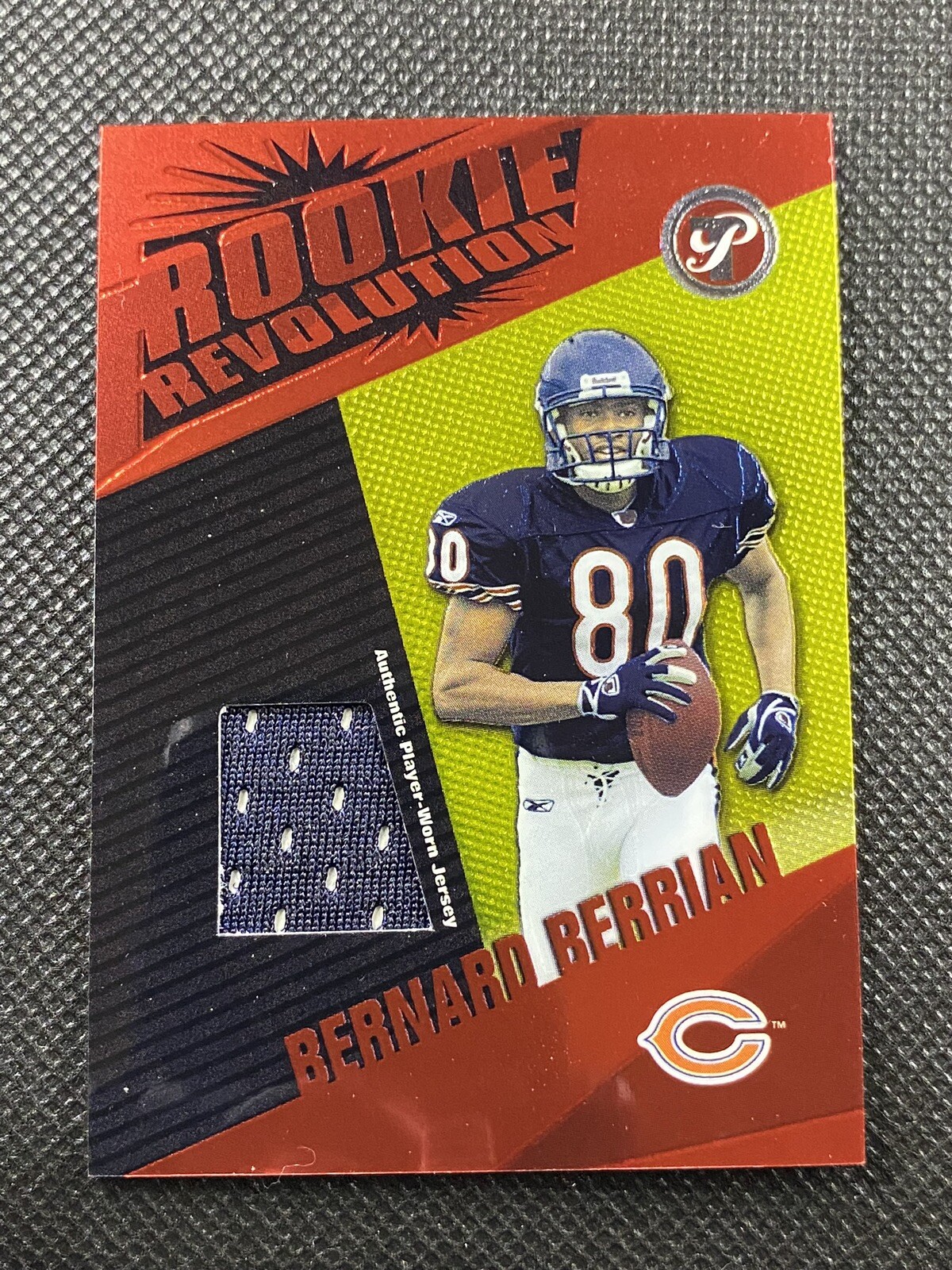 Bernard Berrian 2004 Topps Rookie Revolution Jersey Relic Patch #RR-BB ...