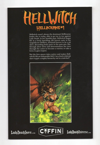 Hellwitch: Hellbourne #1 9.4 (W) NM Risque Gaatha Edition Pulido Signed ...