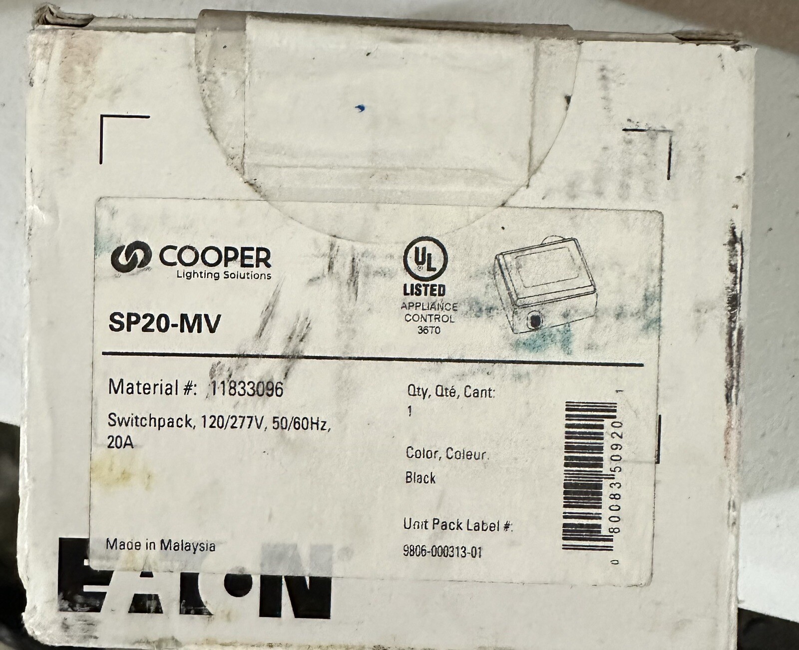 Cooper Switch pack Sp20-mv | eBay