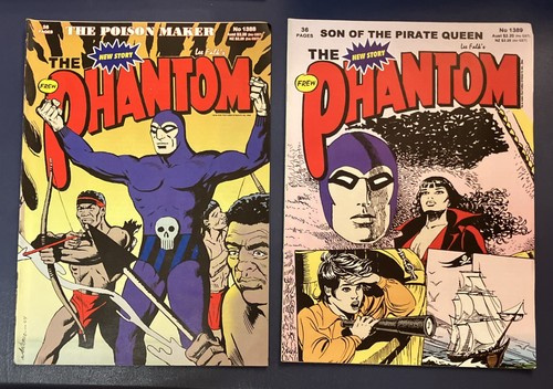 FREW The Phantom Comic Lot, Issue # 1388 & # 1389 | eBay