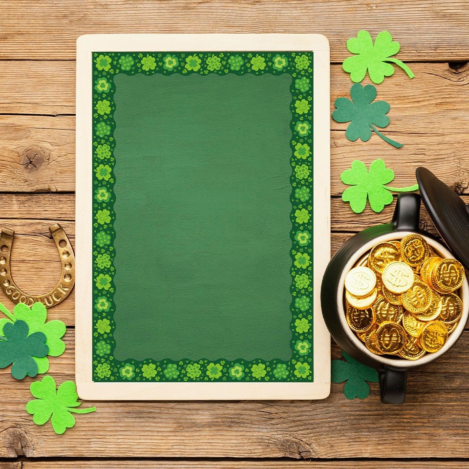 St Patricks Day Bulletin Board Borders Festival Party Decorations | eBay UK