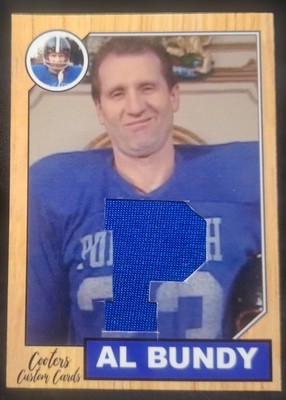 Custom Al Bundy Married With Children Jersey Trading Card TV Comedy ...