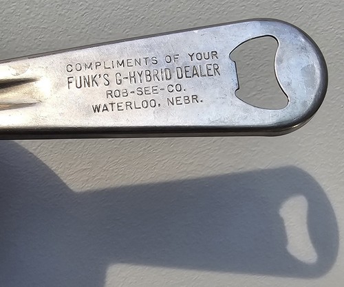 Waterloo Douglas County Nebraska Funk Seed Corn Hybrid Dealer Ice Cream ...