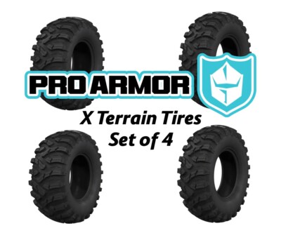 Pro Armor X Terrain Tire Set 29x9x14 29x11x14 - Front Rear Tires 5418332 5418333 | eBay