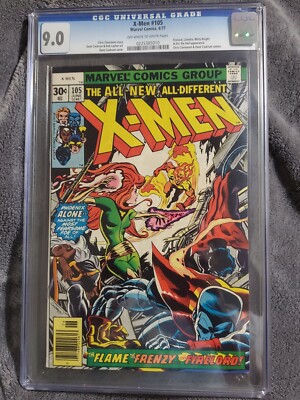 X MEN 105 CGC 9.0 Princess Lilandra''s name is revealed. Phoenix ...