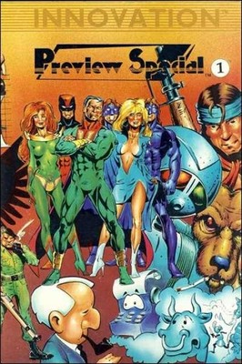 Innovation Preview Special #1 8.0 (W) VF Innovation Comics 1989 STOCK ...