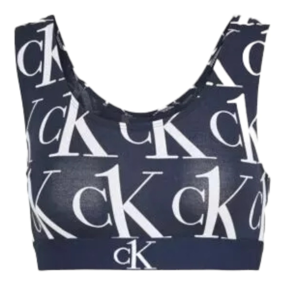 Calvin Klein CK One Plush Unlined Bralette Bra Women's Size Small New ...