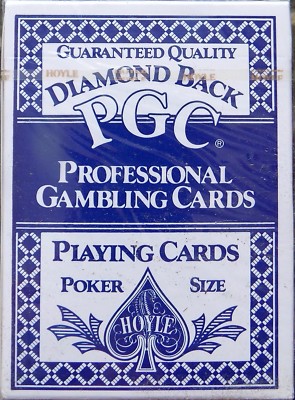 jeu de carte DIAMOND BACK POKER PLAYING CARDS blue. neuf | eBay