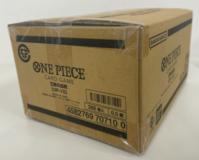 ONE PIECE Card Game Royal Blood OP10 BANDAI Box japanese 1 carton case ...