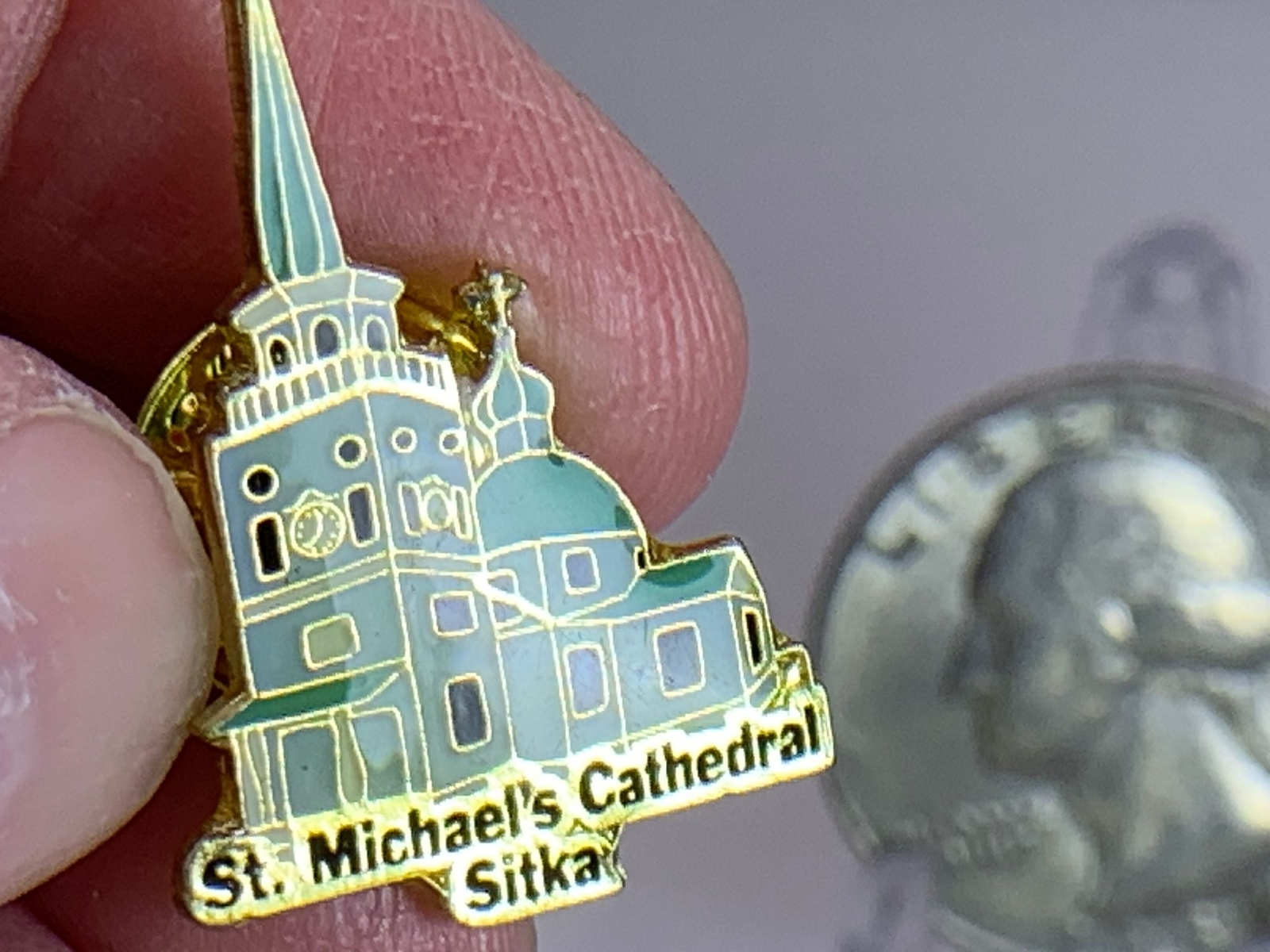 Alaska Sitka St. Michaels Cathedral Vintage Tack Pin T-5096 | eBay