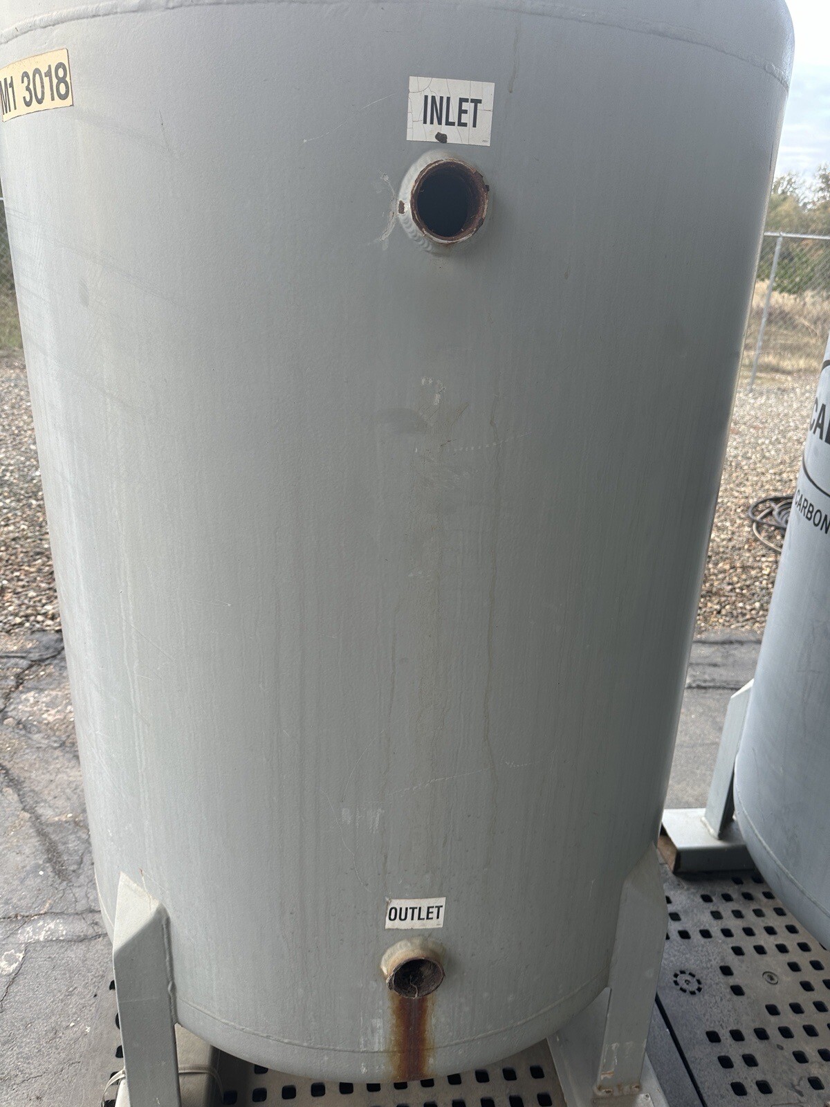 Calgon Carbon LM-36 Activated Carbon 50 GPM Pressure Adsorber ...