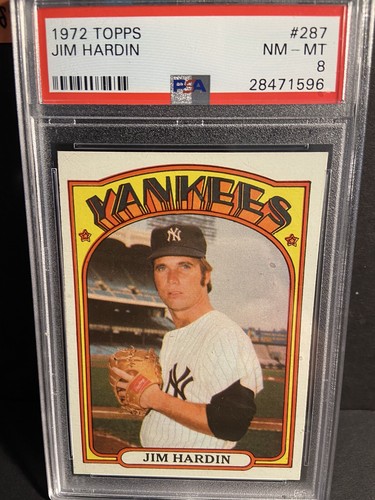 topps jim hardin 1972 psa8 | eBay