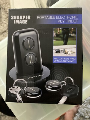 Sharper Image Portable Electronic Key Finder Finds From 45-Feet (GA) | eBay