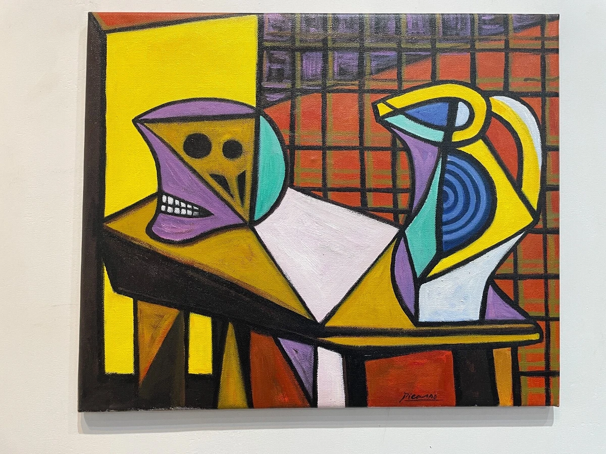 Pablo Picasso Cubism Art, Picasso Post impressionist, Signed Drawing ...