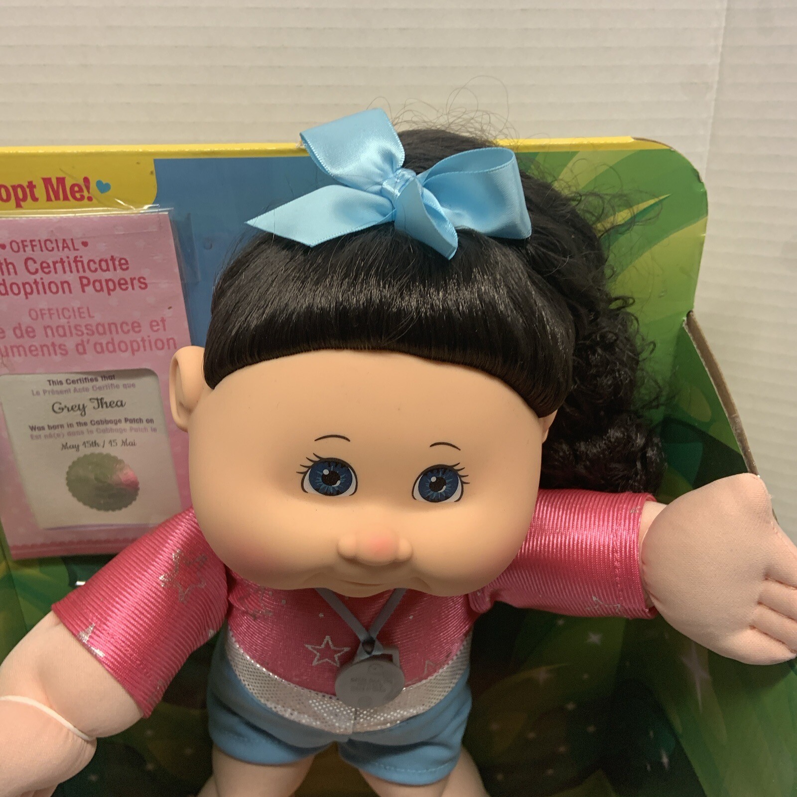 Cabbage Patch Kids Izzy Kay Sep 29th Soft-sculpt Gymnast Doll for sale ...