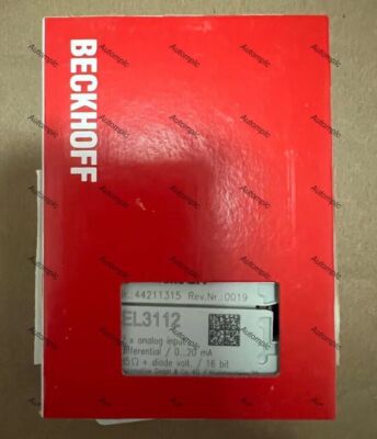 1PC Beckhoff EL3122 PLC Module EL 3122 Fast Shipping New In Box | eBay