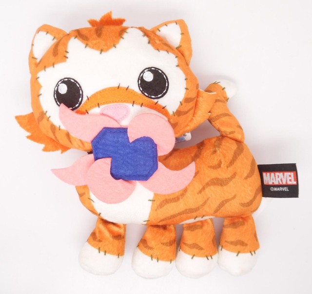 3pc Set Marvel Rocket Goose Cat Groot Galaxy Plush Doll Flerken Crafty ...