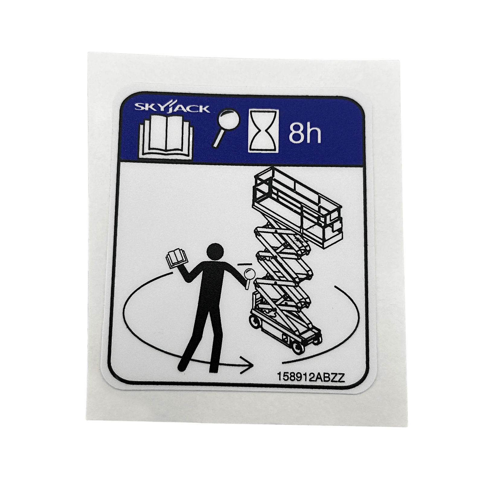 Skyjack Label Vl, Daily Maintenance Check 158912 | eBay