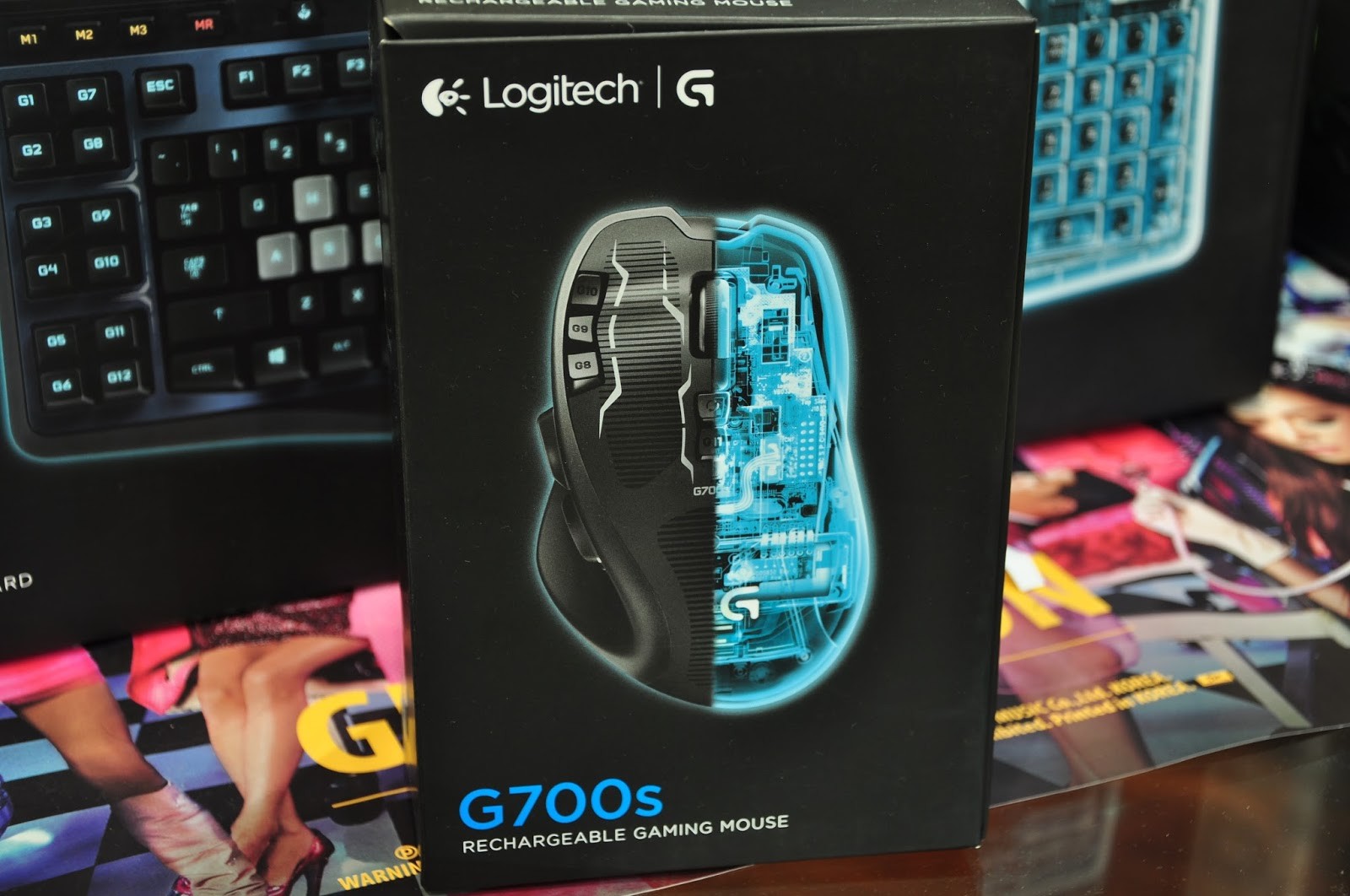 Logitech G700 Wireless Gaming Mouse 13 Controls Rechargeable for sale ...