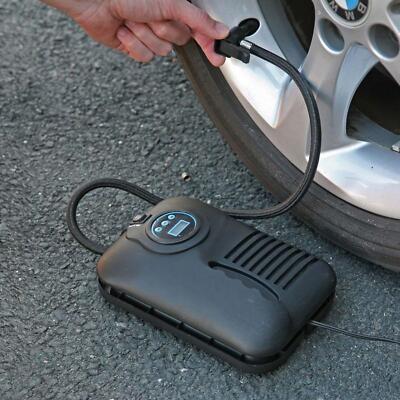 Digital Air Compressor Pump 12V 250PSI Portable Van Car Tyre Football ...