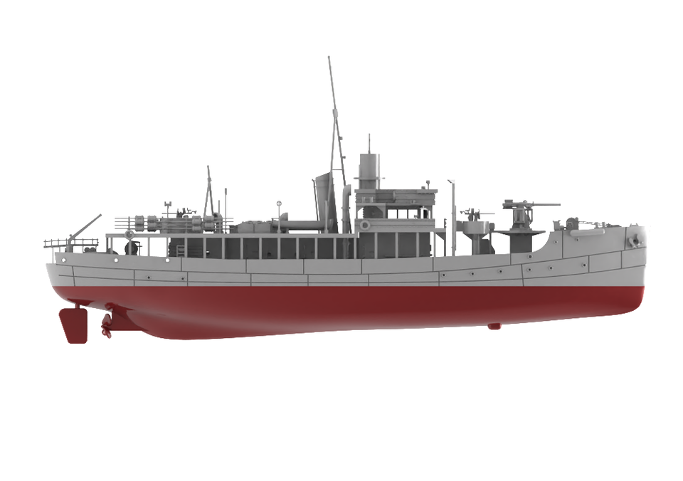 SSMODEL 1/350 HMS Greet Britannia Isles Class Armed Trawlers Liscomb ...