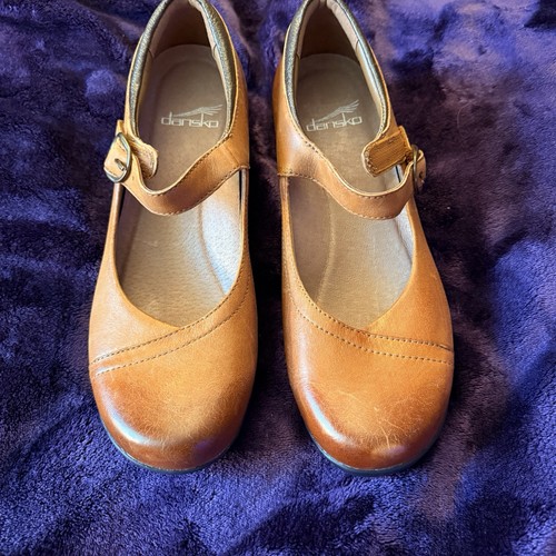 Dansko Marla Womens Size 37 US 6.5/7 Brown Leather | eBay