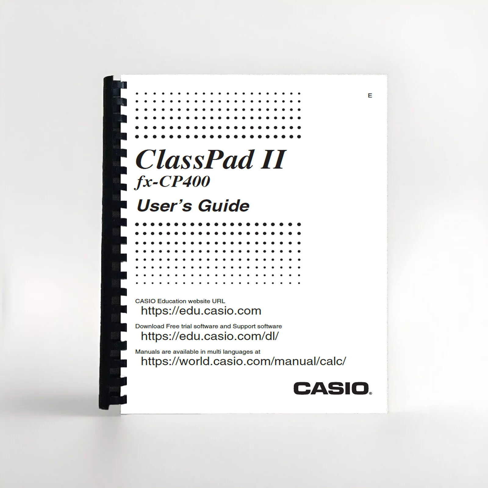 Casio Calculator ClassPad II FX CP-400 User's Guide Manual | eBay