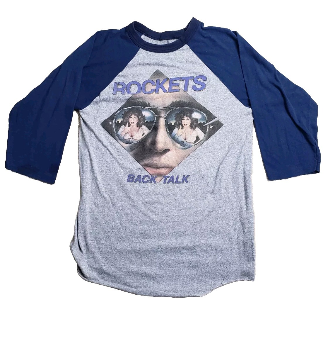 Vintage The Rockets Back Talk 1981 Tour Doublesided R… - Gem