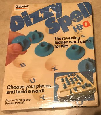 Vintage Dizzy Spell Hi- Q Game NEW factory sealed by Gabriel Hidden ...