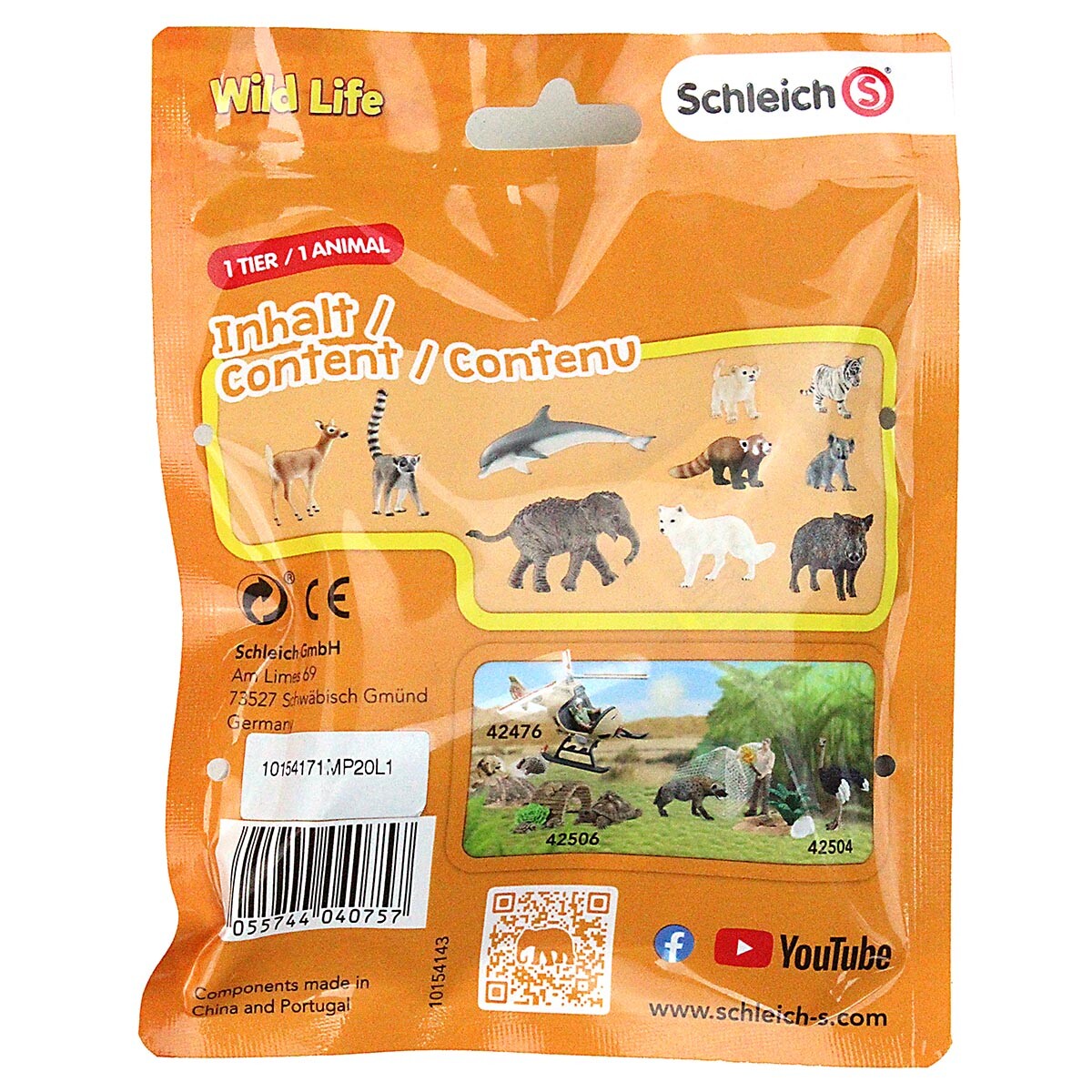 Schleich Blind Bag WILD LIFE Series 3 1x animal figure model plastic ...