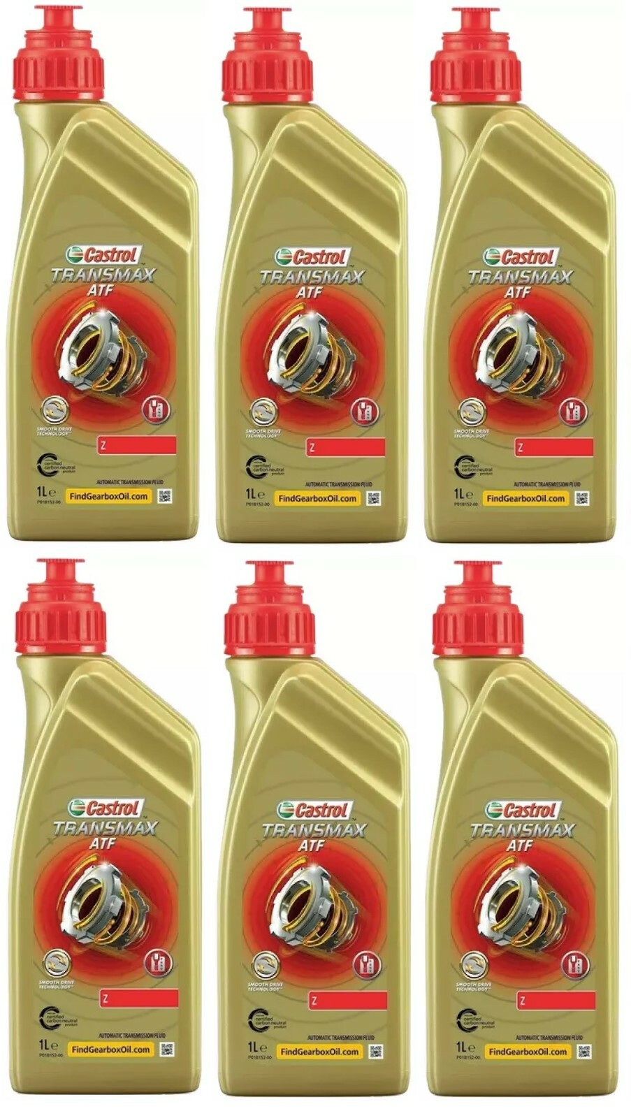 Castrol Transmax ATF Z Fully Synthetic Automatic Transmission Fluid ...