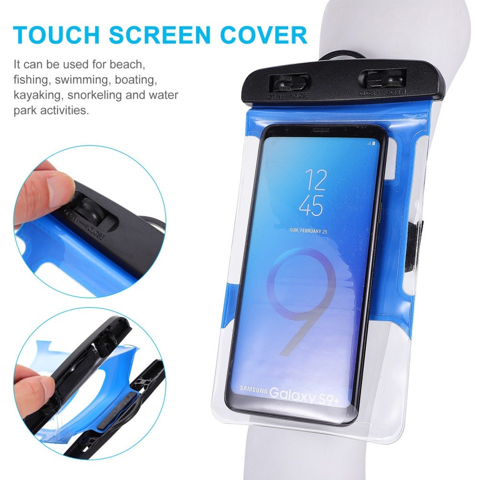 3 Pcs Phone Protection Bag Mobile Cell Waterproof Pouch Case Dry | eBay ...