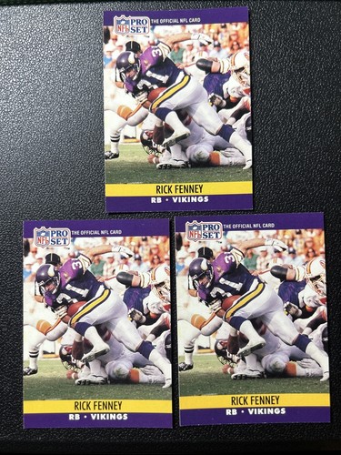 Rick Fenney 1990 Pro Set #567 Minnesota Vikings | eBay