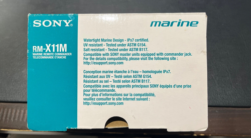 SONY RM-X11M MARINE REMOTE COMMANDER | eBay