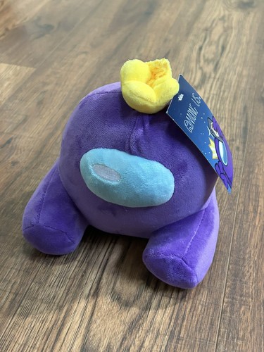 New W/ Tag Among Us Purple Crewmate Plush Stuffed Figure 2021 Maximum ...