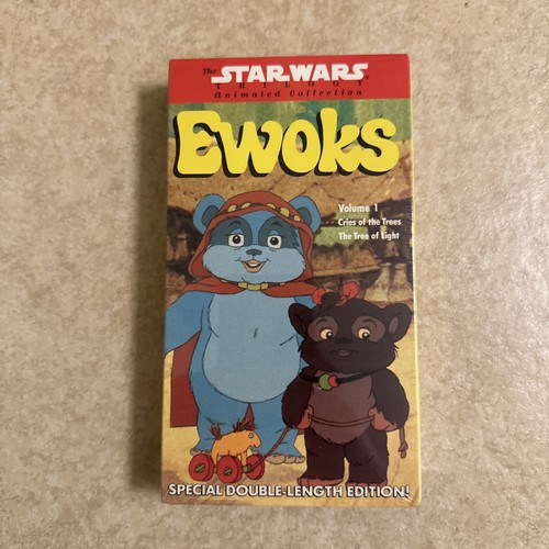 1990 Vintage Star Wars Ewoks Cartoon VHS Tape Factory Sealed NEW ...