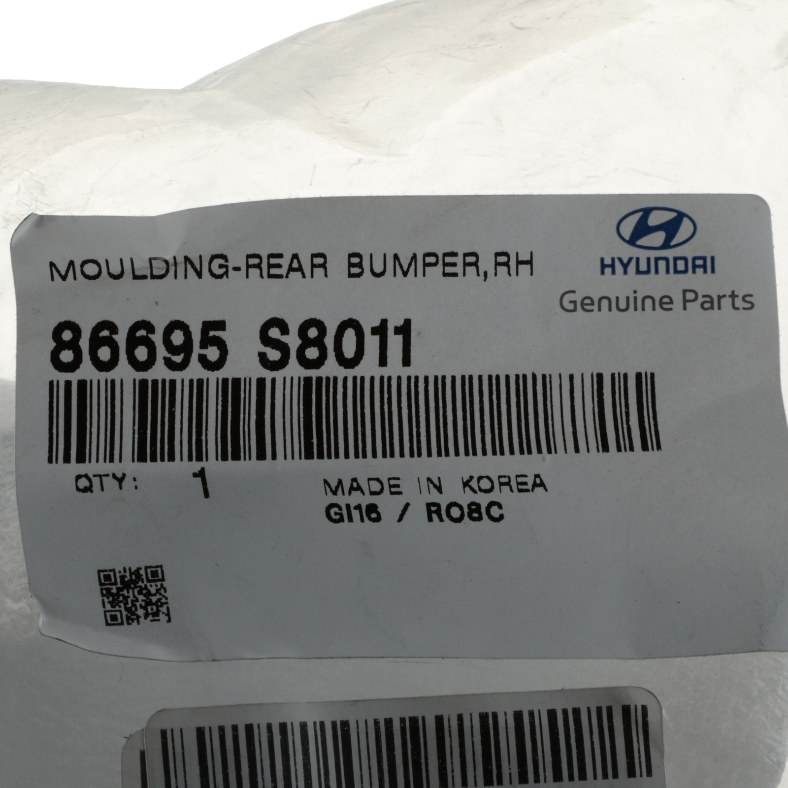 HYUNDAI OEM 21-22 Palisade Rear Bumper Bumper Components-Side Molding ...