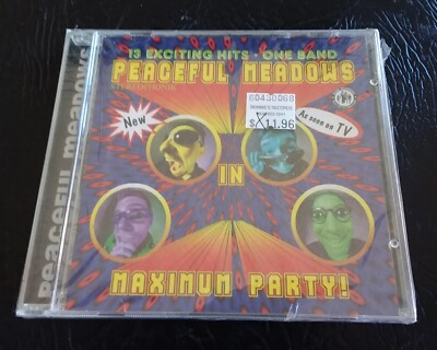 PEACEFUL MEADOWS cd "Maximum Party" 1996 Allied NEW Sealed 14 Trax ...