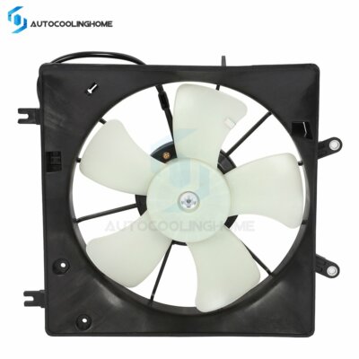 Electric Radiator Cooling Fan Assembly For 2003-07 Honda Accord 3.0L ...