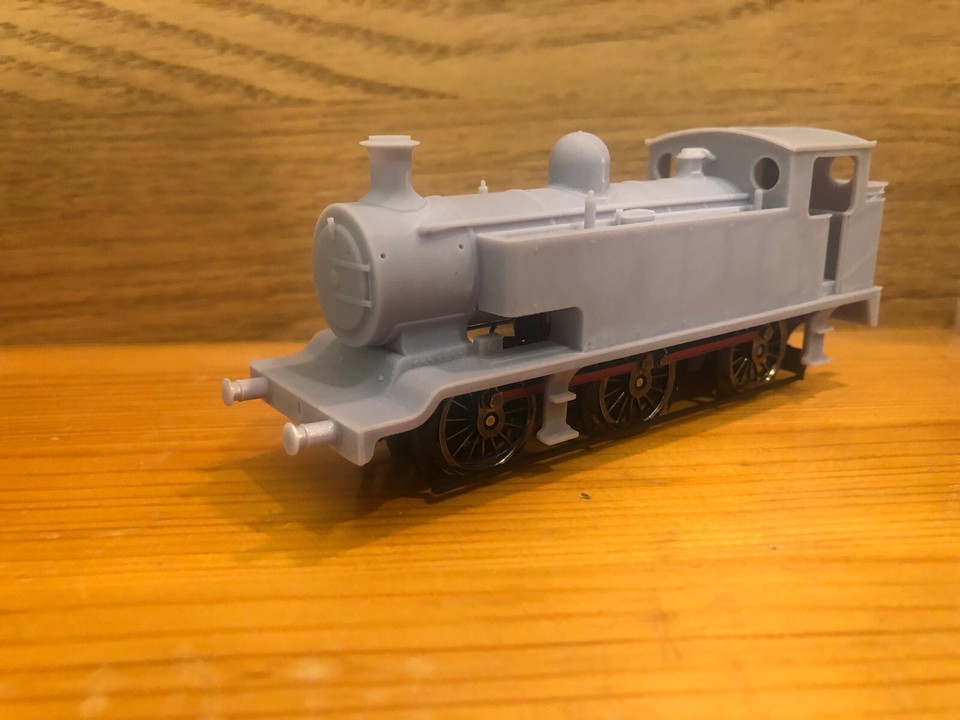 Modified LBSCR E2 Body Shell OO Gauge 3D Resin Print For Bachmann Jinty ...