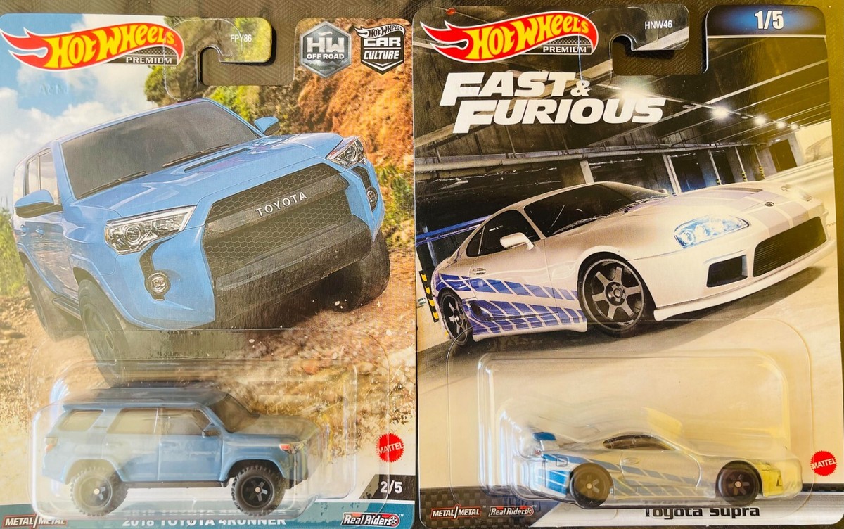 Hot Wheels Premium 2023 HW Off Road 2/5 2018 Toyota 4Runner Hot Wheels Premium 2023 HW Off Road 2/5 2018 Toyota 4Runner