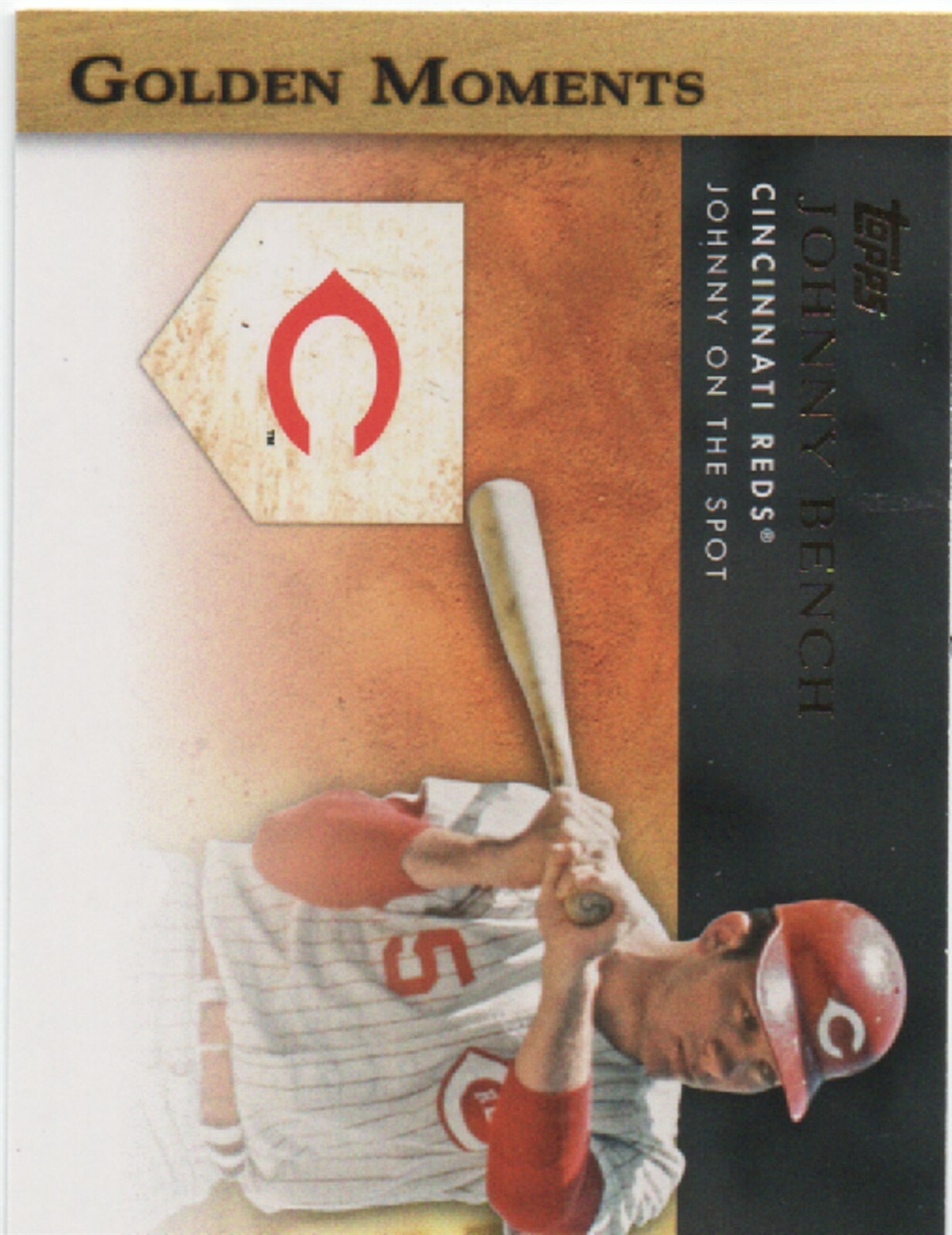 2012 Topps Baseball GOLDEN MOMENTS #5 Johnny Bench Cincinnati Reds ...