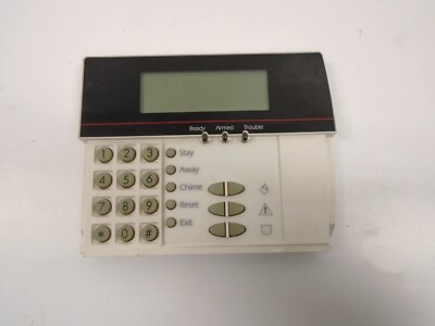 DSC Maxsys White LCD-4501Z Programmable Security Keypad | eBay