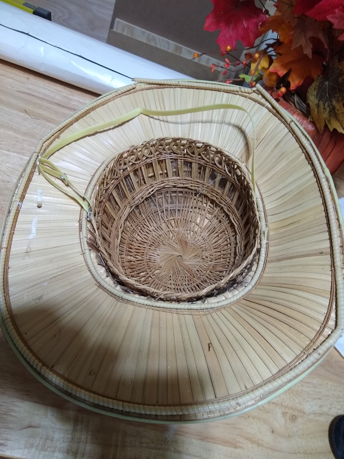 Straw/Palm Pith Helmet African Safari Jungle Hat Explorer Handmade ...