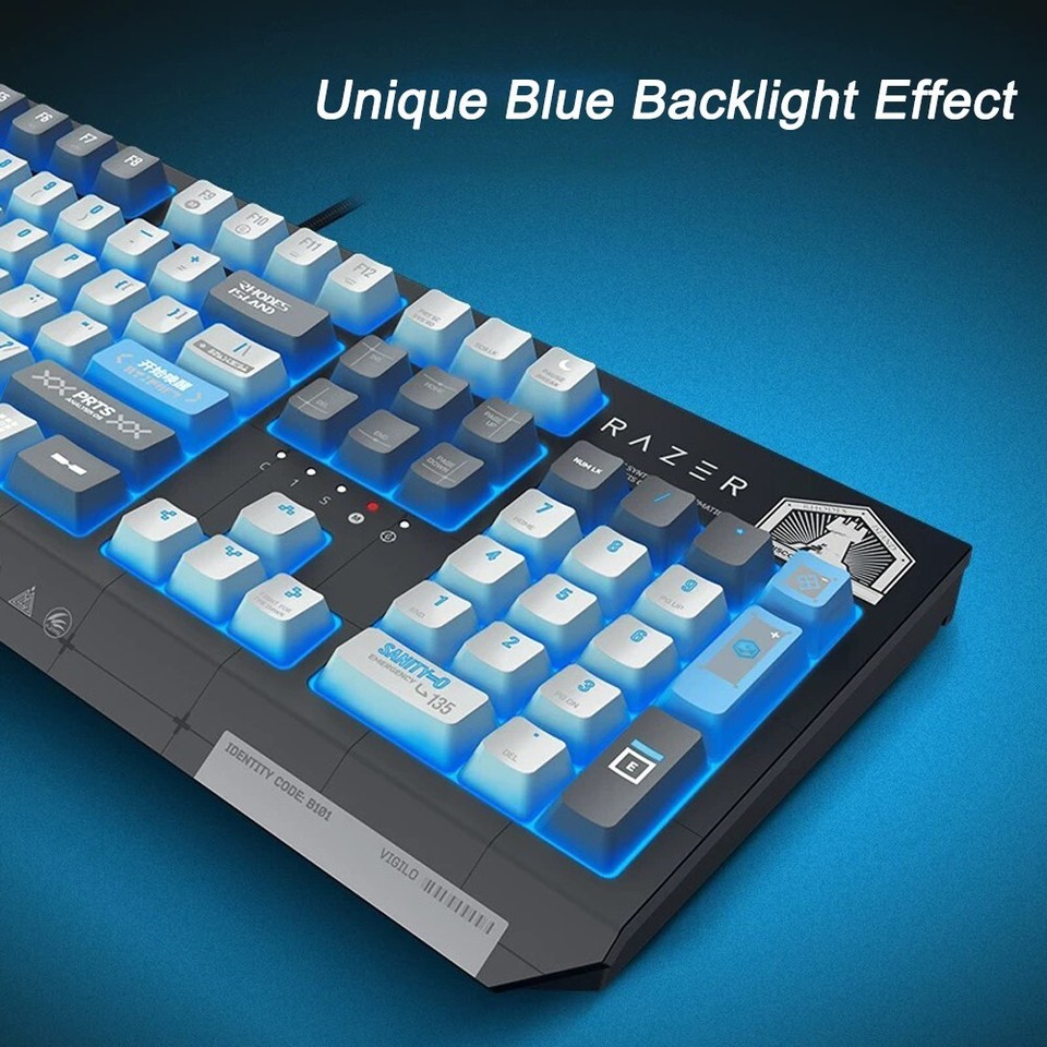 Razer x Arknights Rhodes Island Blackwidow Wired Mechanical Keyboard ...