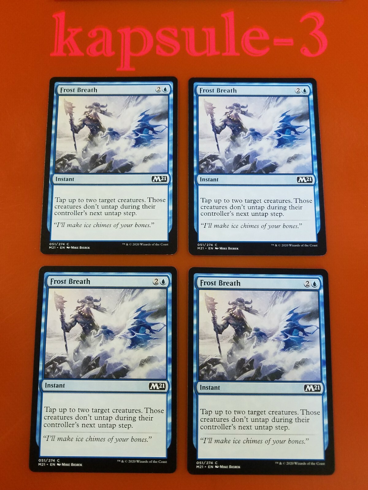 4x Frost Breath | M21 Core Set 2021 | MTG Magic Cards | eBay