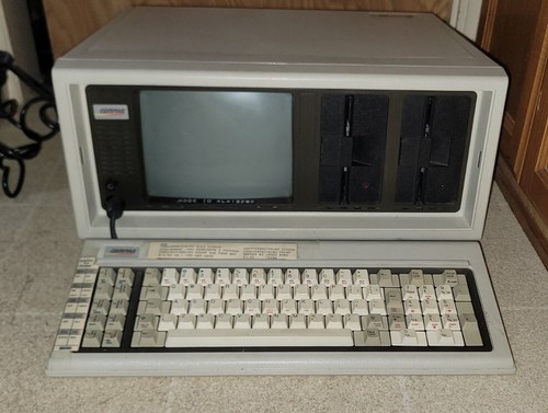 Vintage Compaq Plus Portable Computer READ DESCRIPTION | eBay